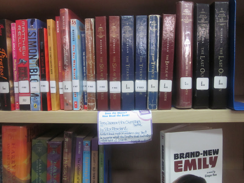 Miss Stacia's Book Blog: Shelf Talkers...